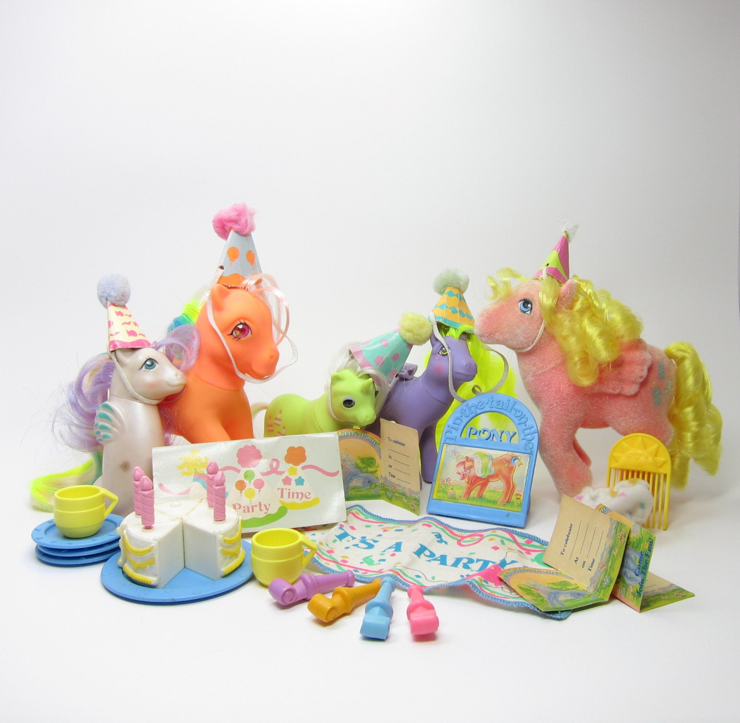 My Little Pony Party Gift Pack Vintage G1 by BrownEyedRoseVintage