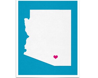 Popular items for i love arizona on Etsy