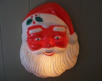 Popular items for light up santa on Etsy