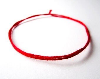 Red Thread Bracelet Red String Bracelet Men's Anklet Kabbalah Red ...