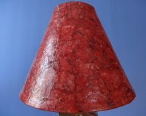 Popular items for red lamp shade on Etsy