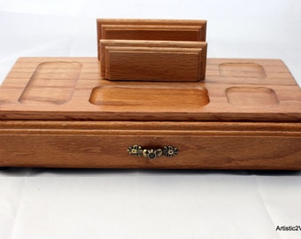 Popular items for wood valet tray on Etsy