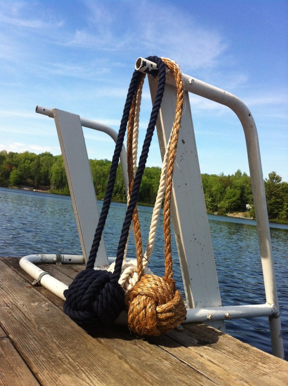 10 Nautical Wedding Rope Aisle Decorations & by KarensWeddingShop