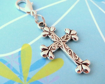 Cross zipper pull | Etsy