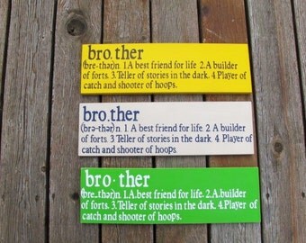 Brother definition | Etsy