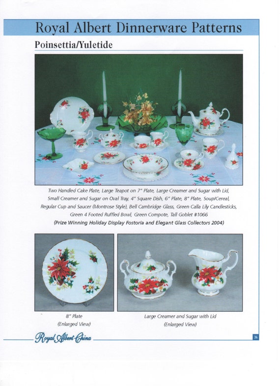 A Collector's Guide to ROYAL ALBERT CHINA by BeverleysGlassandRoy