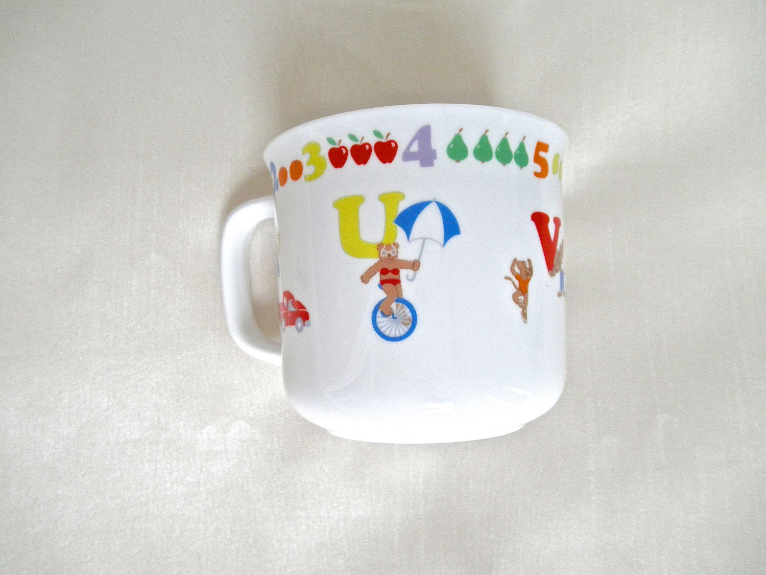 Lenox Baby Cup Made in England Childrens Dinnerware Alphabet Baby First ...
