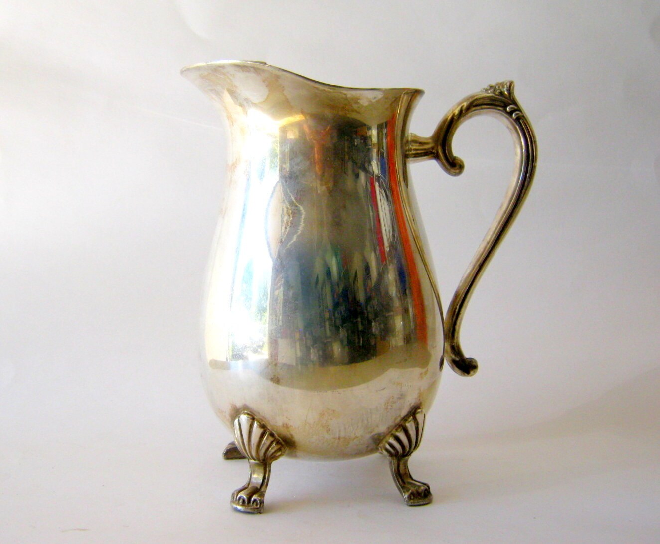 vintage silver plate water pitcher – Haute Juice