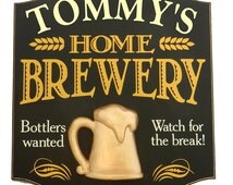 Popular items for brewing signs on Etsy