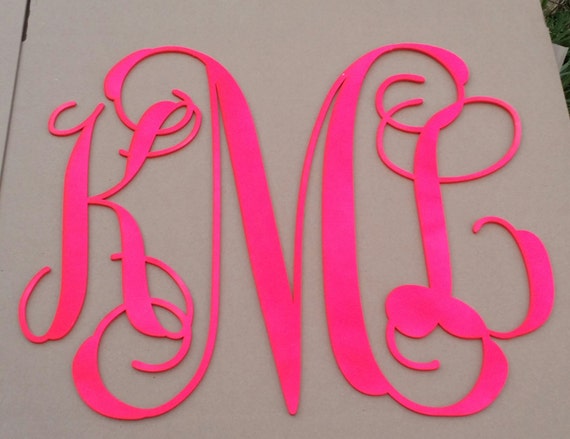 Items similar to Monogram Decor - Personalized Monograms on Etsy