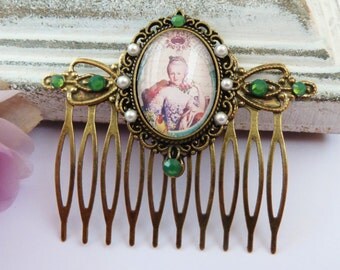 Popular items for antique hair comb on Etsy