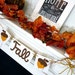 Thanksgiving Decorations Banner Fall themed Banner Acorns