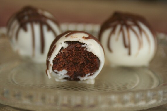 Chocolate Cake Bites, Gourmet Chocolate Cake Balls, Old-Fashioned Dessert