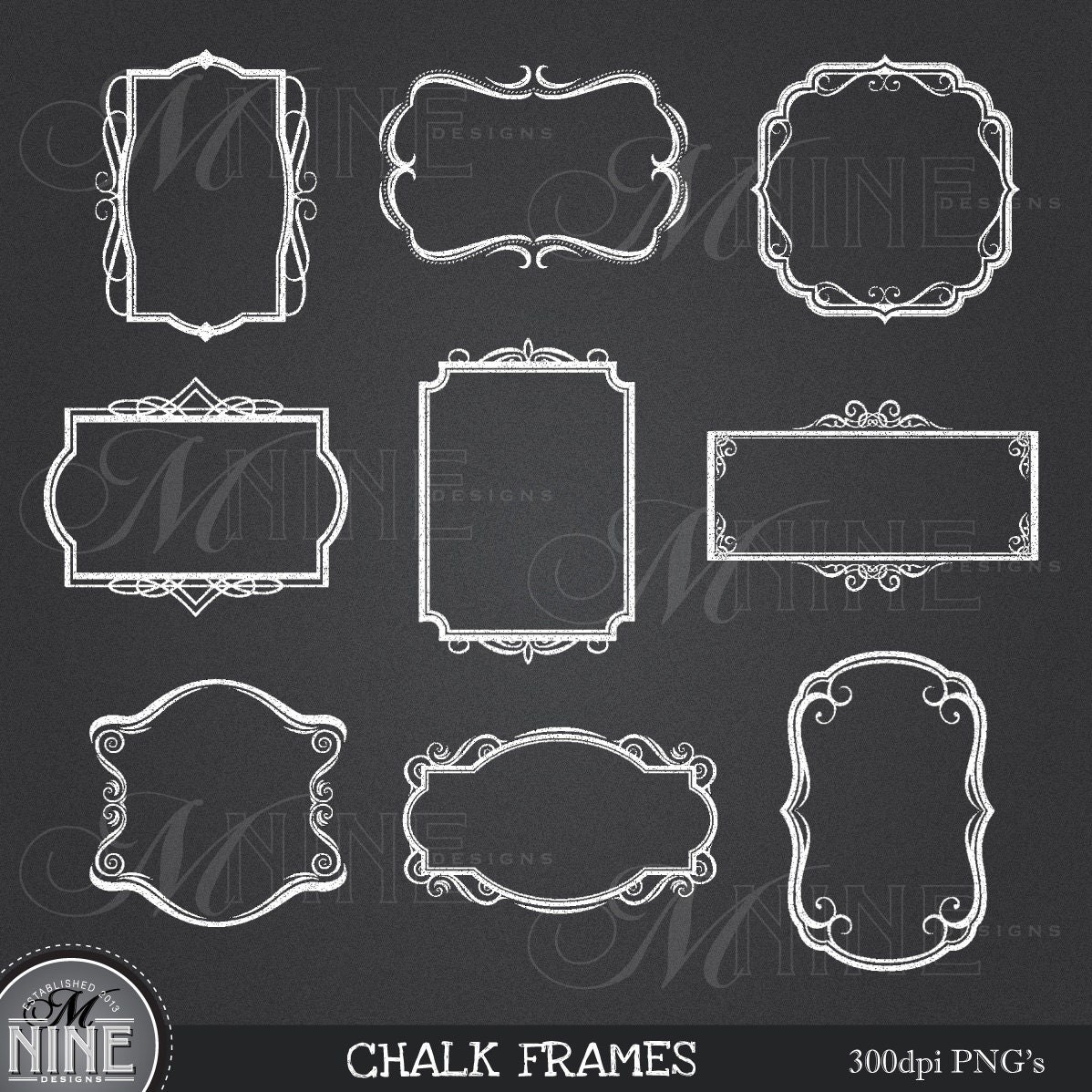 Chalkboard Borders