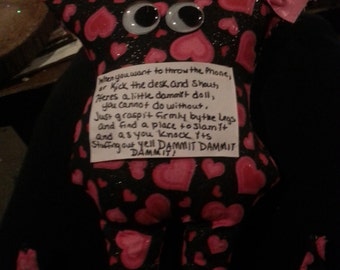dammit doll. cute gift for anyone, or those of us with short tempers ...