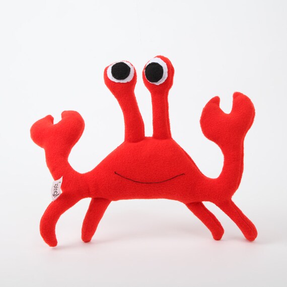 Crab handmade stuffed toy