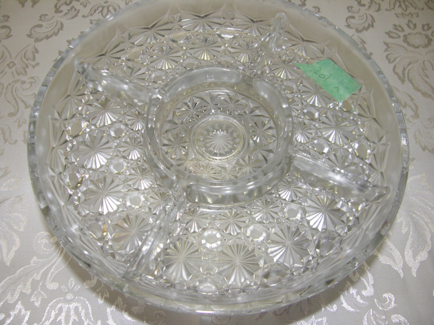 Glass Pedestal Divided Relish/Veggie Type Dish – Haute Juice