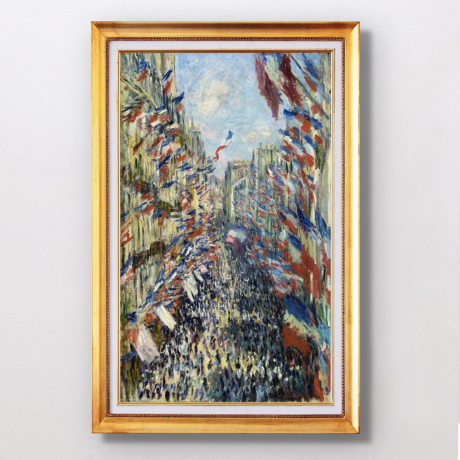 Claude Monet The Rue Montorgueil in Paris Celebration of