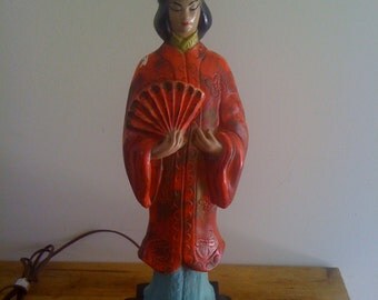 Geisha lamp | Etsy