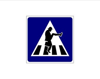 Popular items for walk sign on Etsy