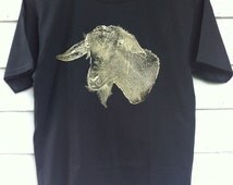 Popular items for goat t shirt on Etsy