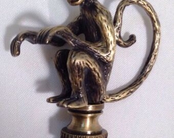 Popular items for brass monkey on Etsy