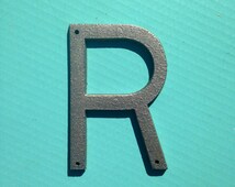 Popular items for metal letter r on Etsy