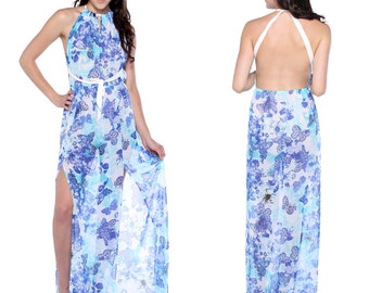 Double slit dress | Etsy