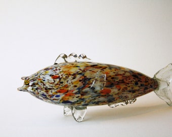 Popular items for art glass fish on Etsy