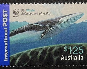Whale stamp | Etsy