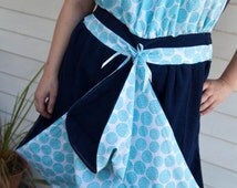 Popular items for gathering apron on Etsy