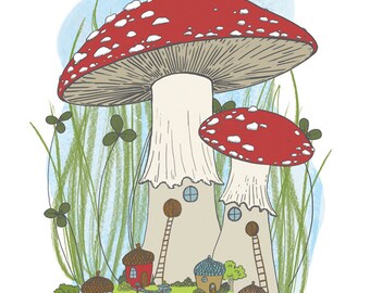Popular items for toadstool fairy on Etsy