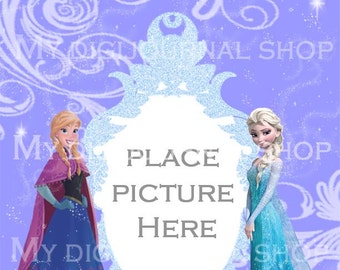 Frozen picture frame | Etsy