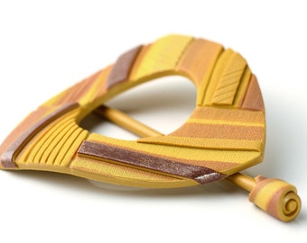 Popular items for handmade scarf pins on Etsy