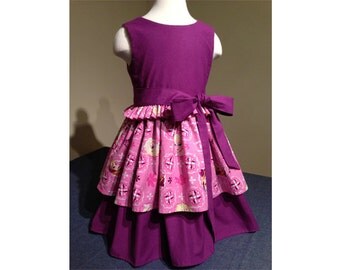 Summer Fairy dress PDF sewing pattern and by SewCutiePieStudio