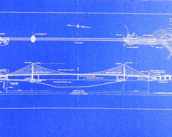 Popular items for bridge blueprint on Etsy
