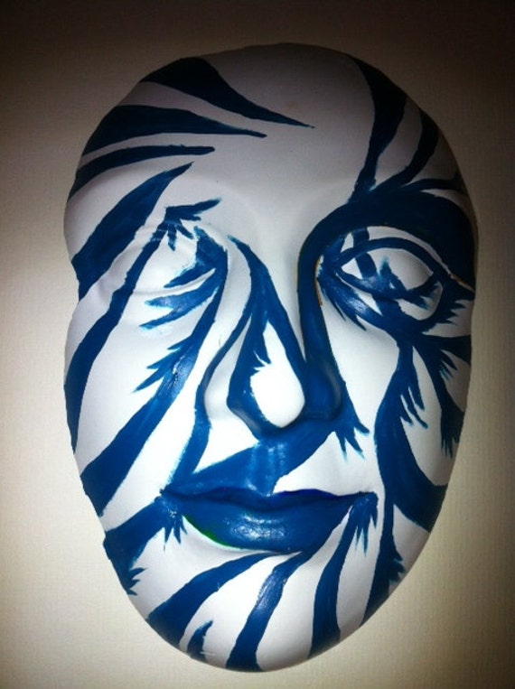 Art o fficial hand Painted mask to support by PaintingforJames