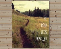 Popular items for road less traveled on Etsy