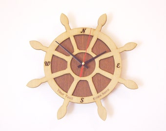 Nautical clock-Personalized Nautical Clock