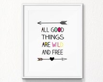 Unique wild things art related items | Etsy