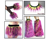 Custom RaveWear Rave Outfits and Fluffies by VinylDolls on Etsy