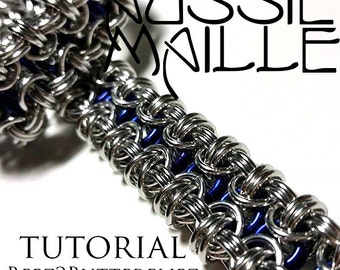 Chainmaille Tutorial Jens Pind Linkage 3JPL3 by AussieMaille
