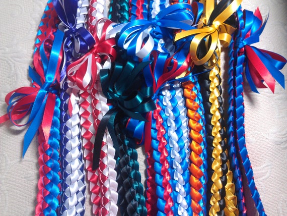 Single Braid Ribbon Lei