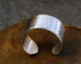 Popular items for silver cuff ring on Etsy