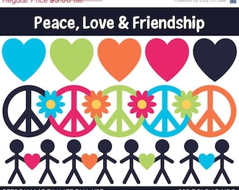 Popular items for friendship clipart on Etsy
