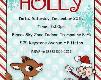 Printable Christmas Misfit Toys Rudolph Inspired Wall Art