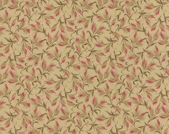 Wheat print fabric | Etsy