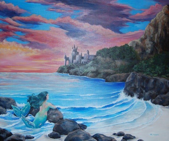 Items similar to The Mermaid on Etsy