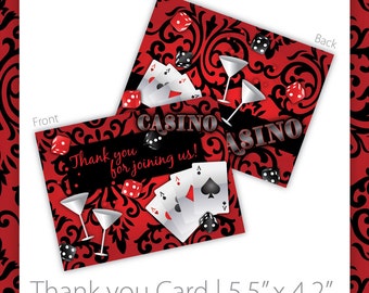 Casino party ideas | Etsy