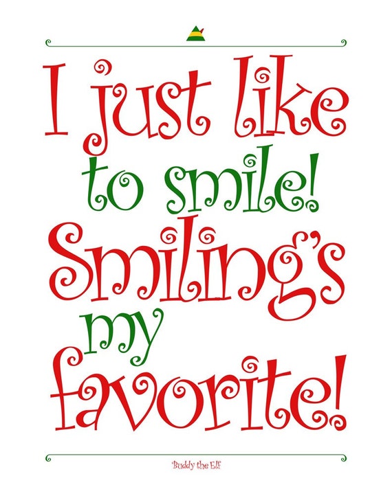 Buddy the Elf Smiling